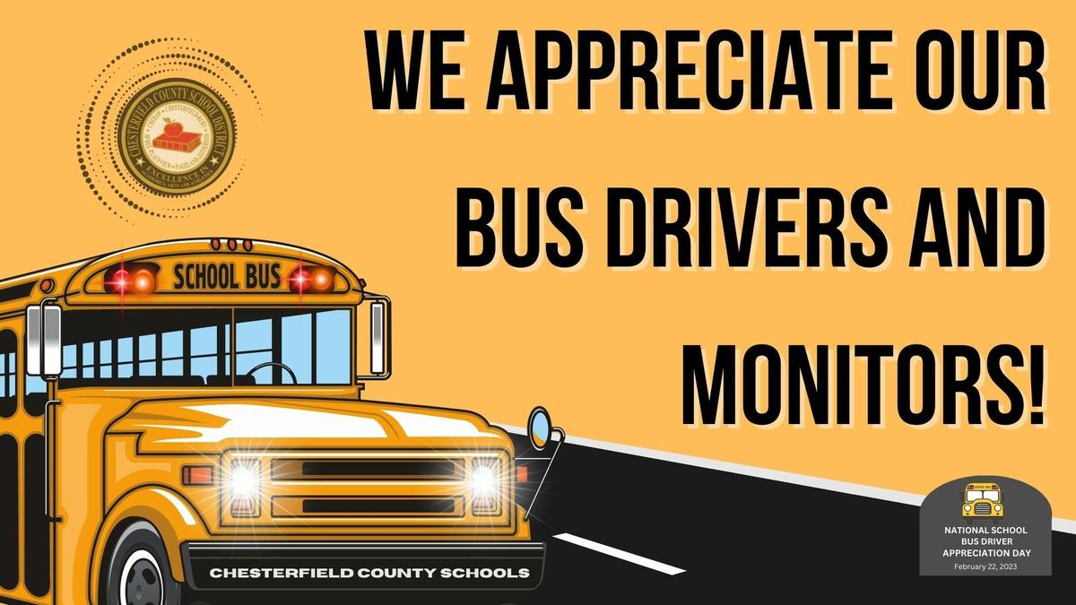 We appreciate our school bus drivers and monitors! Thank you for all ...